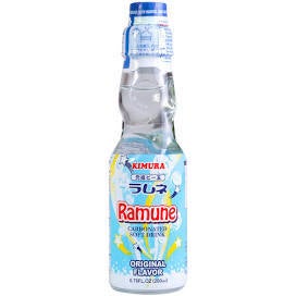 Ramune Original Flavor Carbonated Soft Drink 6.76 oz | La Tropicana Market